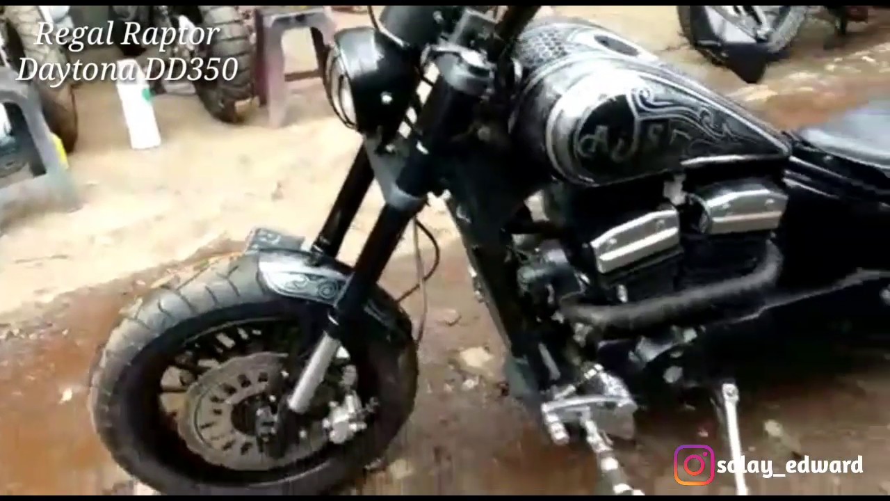 REGAL RAPTOR (Daytona DD 350) custom - YouTube