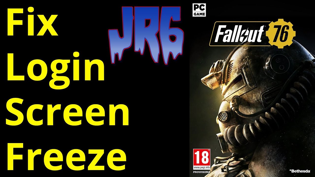 "Fix" Login Screen Freeze ; Fallout 76 PC Steam 2023 stuck - YouTube