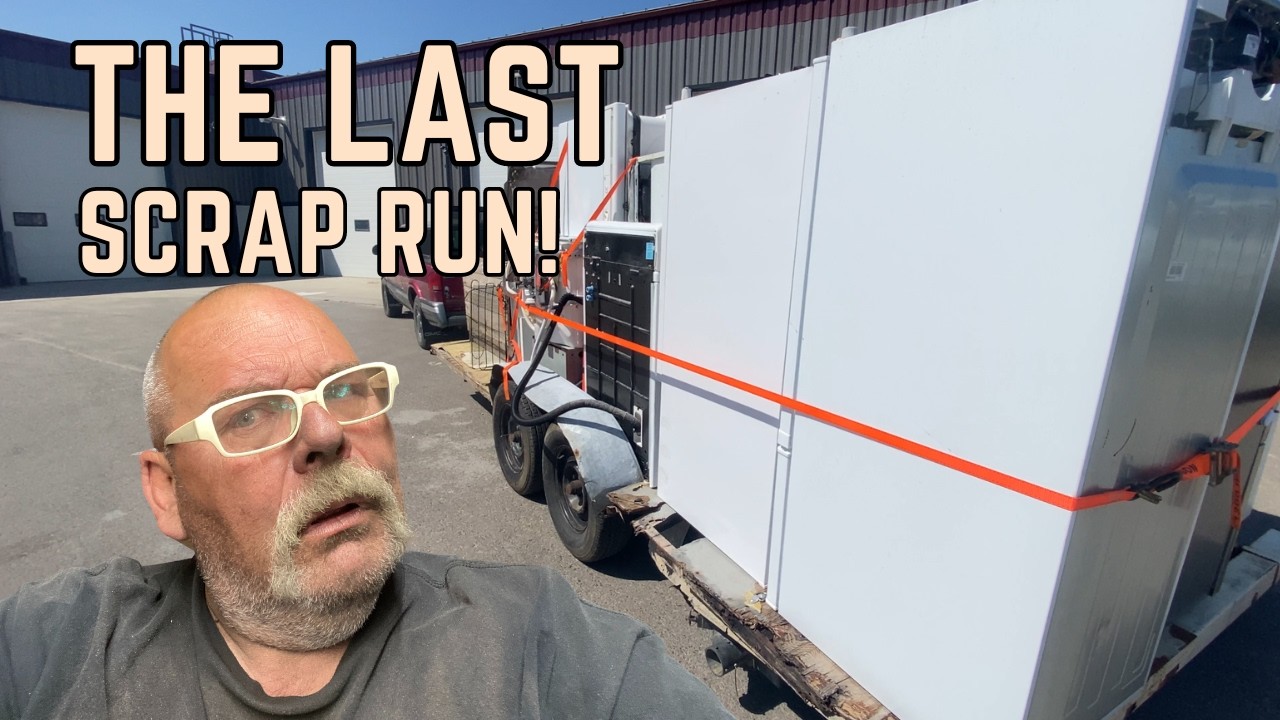 Thats it! I am done! Scrap Metal Run & Flat Deck Trailer Renovation ...