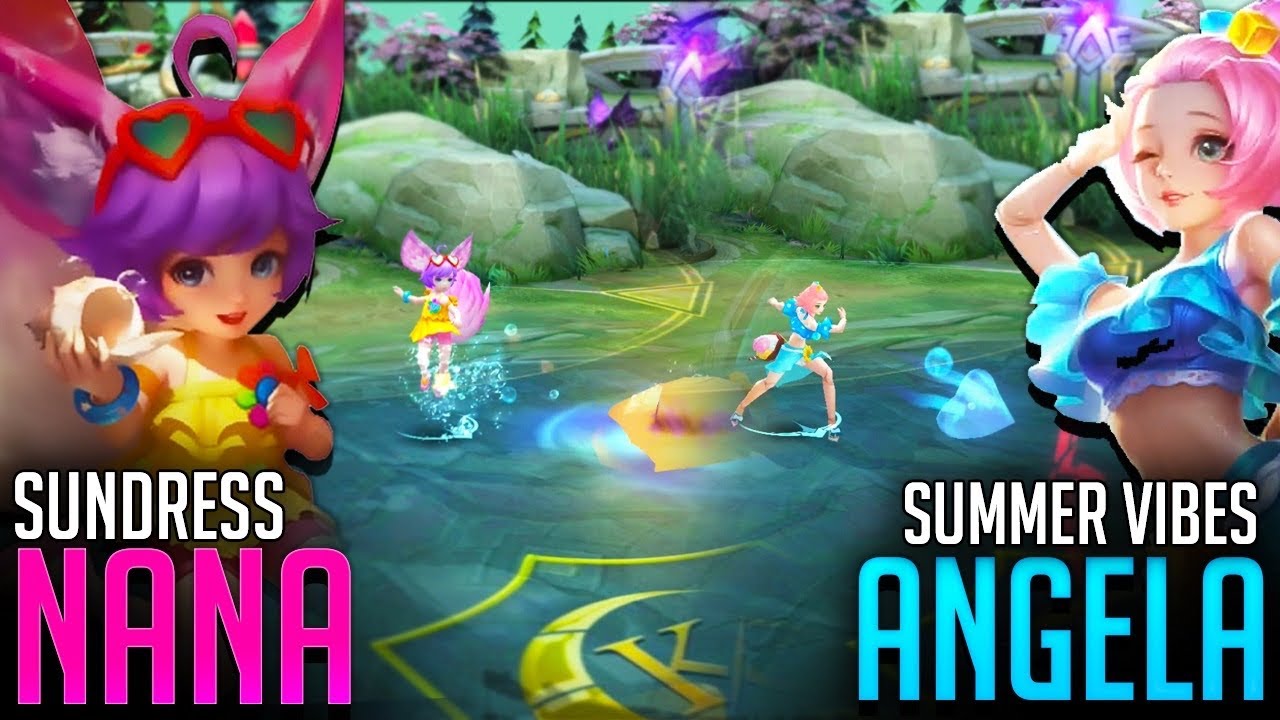 Nana - Sundress and Angela - Summer Vibes | Coolest Summer Themed Skins ...