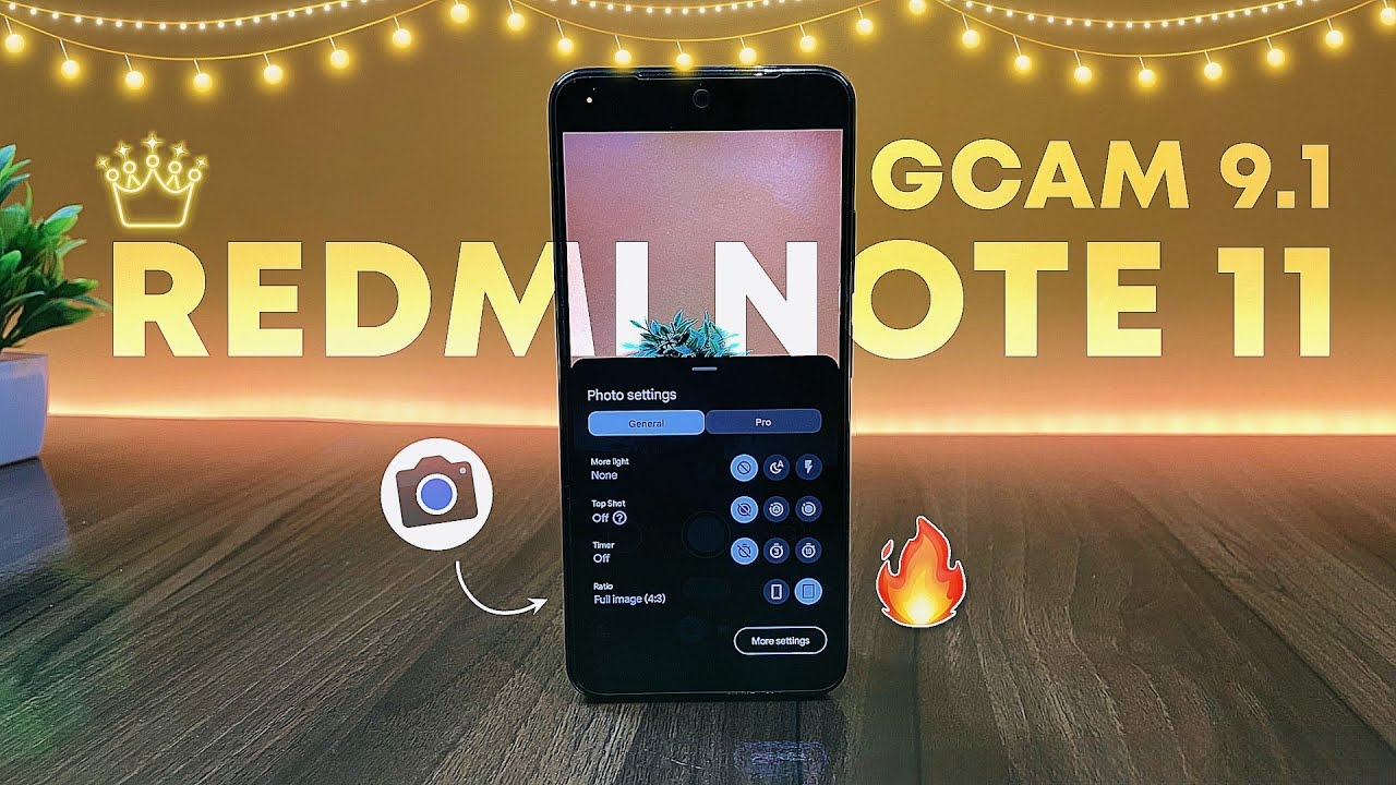 Google Camera 9.1 for Redmi Note 11 (GCam 9.1)🔥 - YouTube