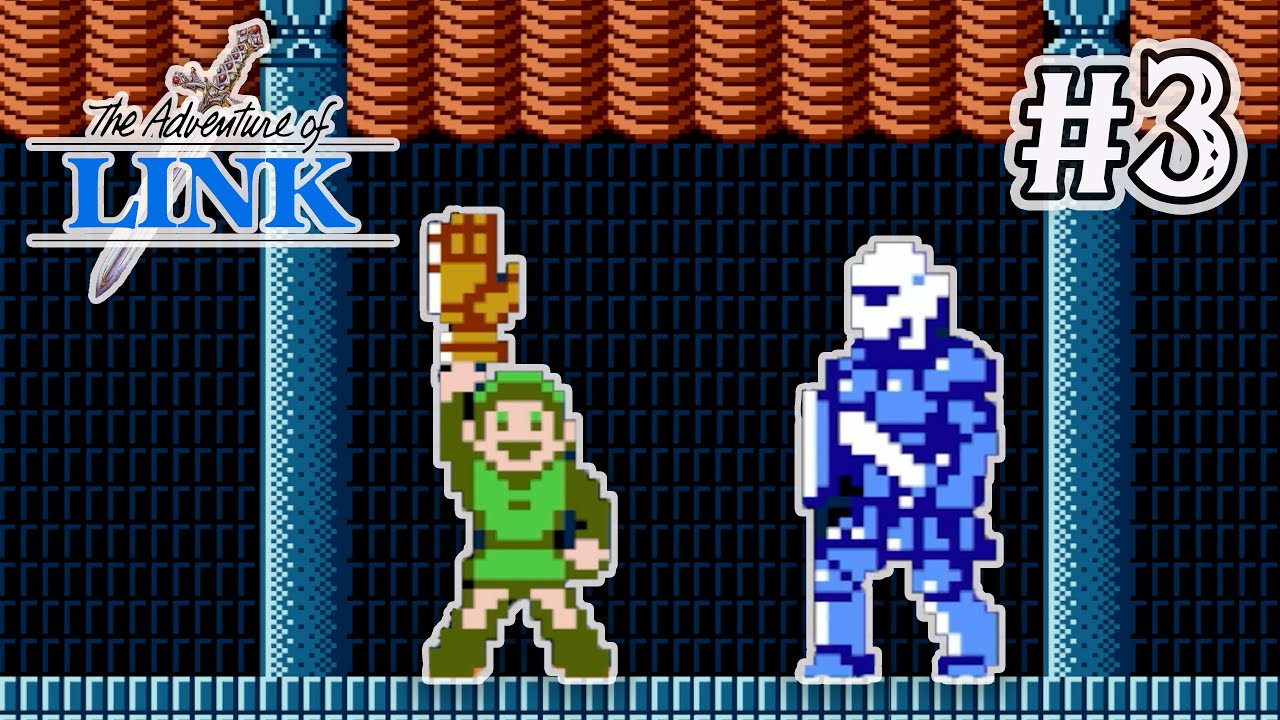Zelda II - The Adventure of Link (NES 1988) - Palace #2 - YouTube