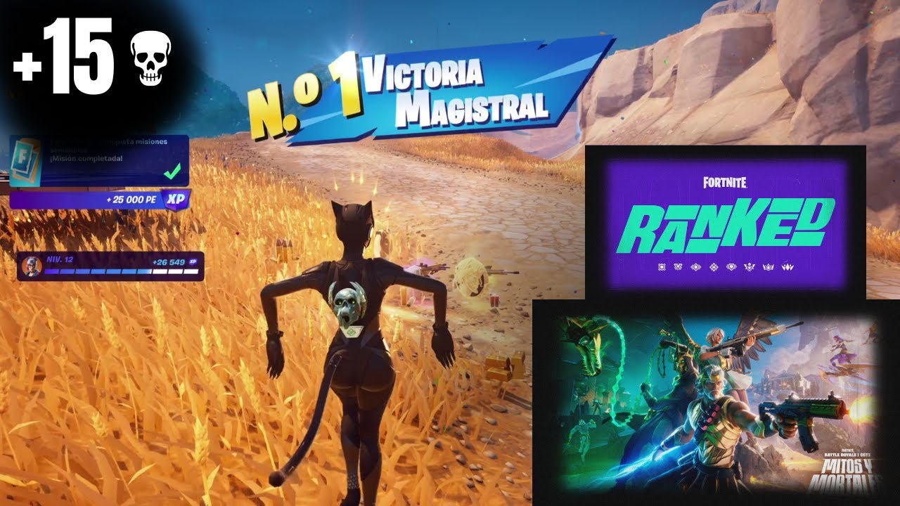 PRIMERA VICTORIA MAGISTRAL en RANKED con 15 KILLS!! en la NUEVA ...