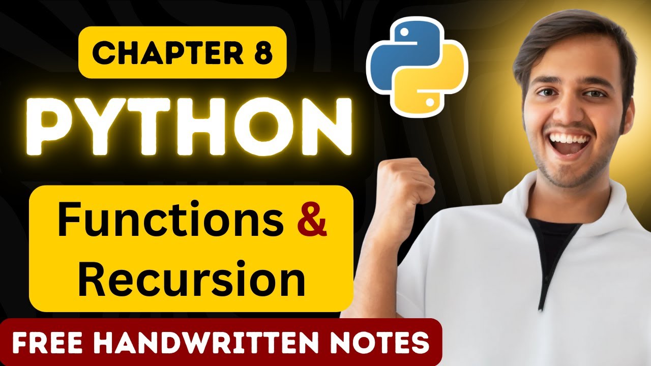 Chapter 8 Functions And Recursion In Python Full Python Course 2497