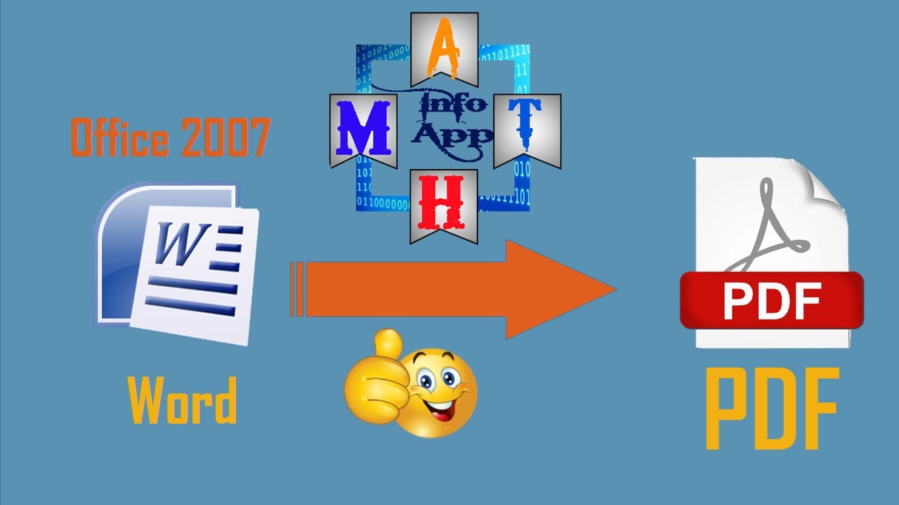 PDF Word To Pdf Office 2007 YouTube pdf-word-to-pdf-office-2007-youtube