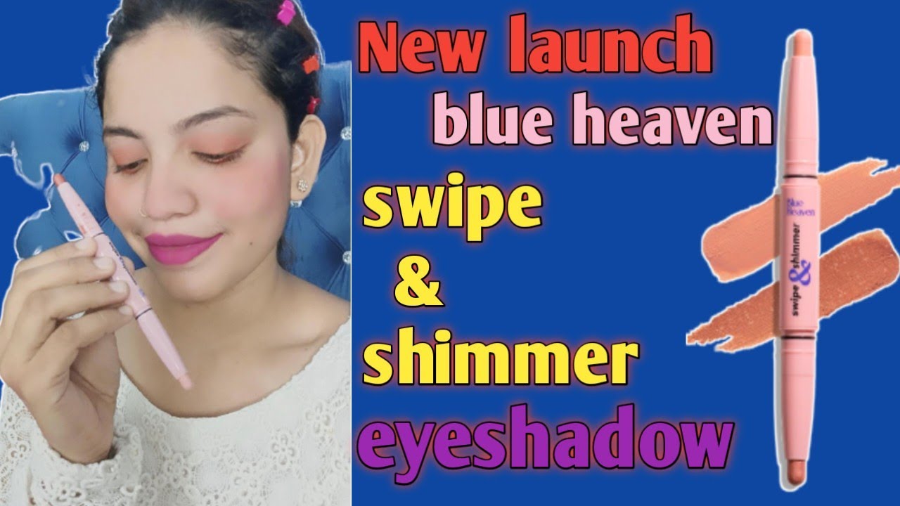 #blueheavencosmetics swipe & shimmer eyeshadow !( sweet peach ...