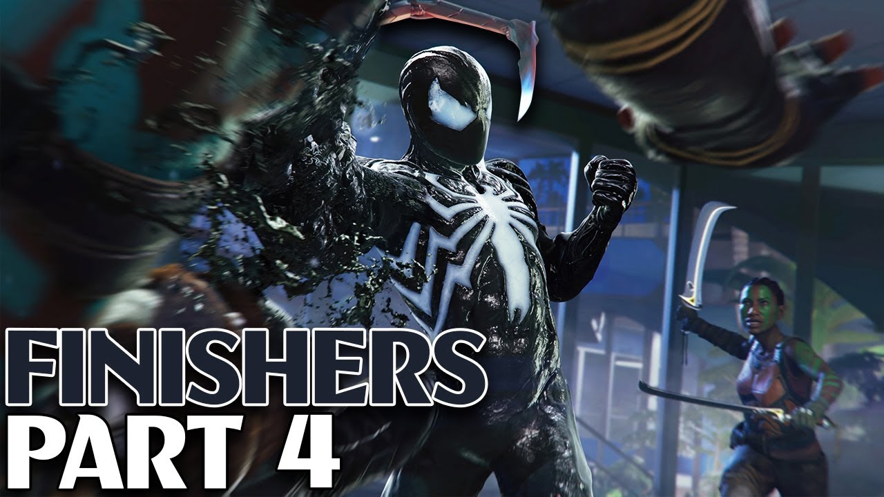 Marvels Spider-Man 2 | Finishers | Takedowns | Part 4 - YouTube