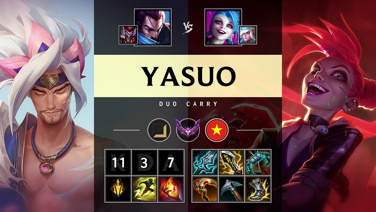 Yasuo ADC vs Jinx - VN Master Patch 25.12 - YouTube