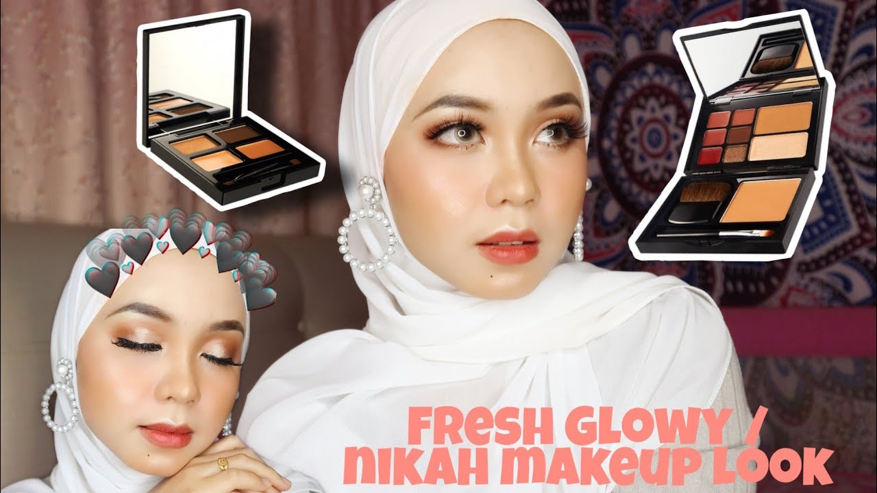 Fresh Glowy / Nikah Makeup Look || Carya Cosmetic Tutorial || Sabahan Youtuber - YouTube