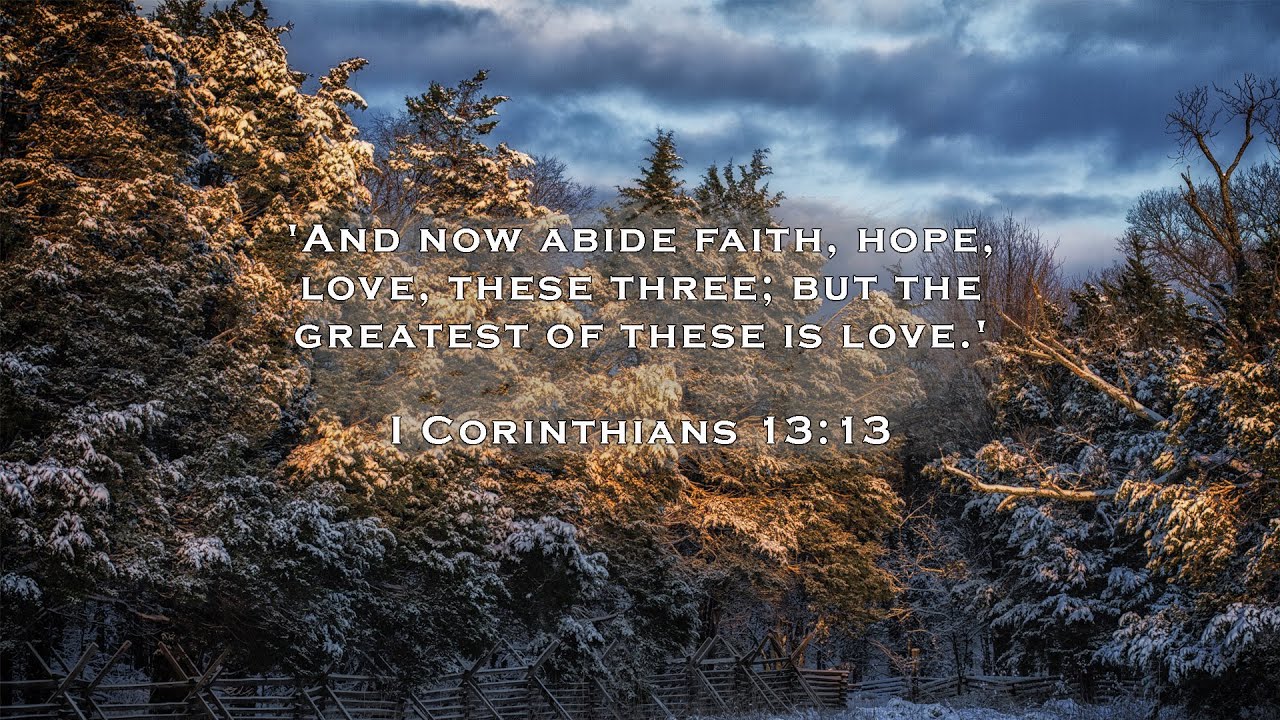 1st Corinthians 13:13 Pt. 5 (January 2023 Memory Verse) - YouTube