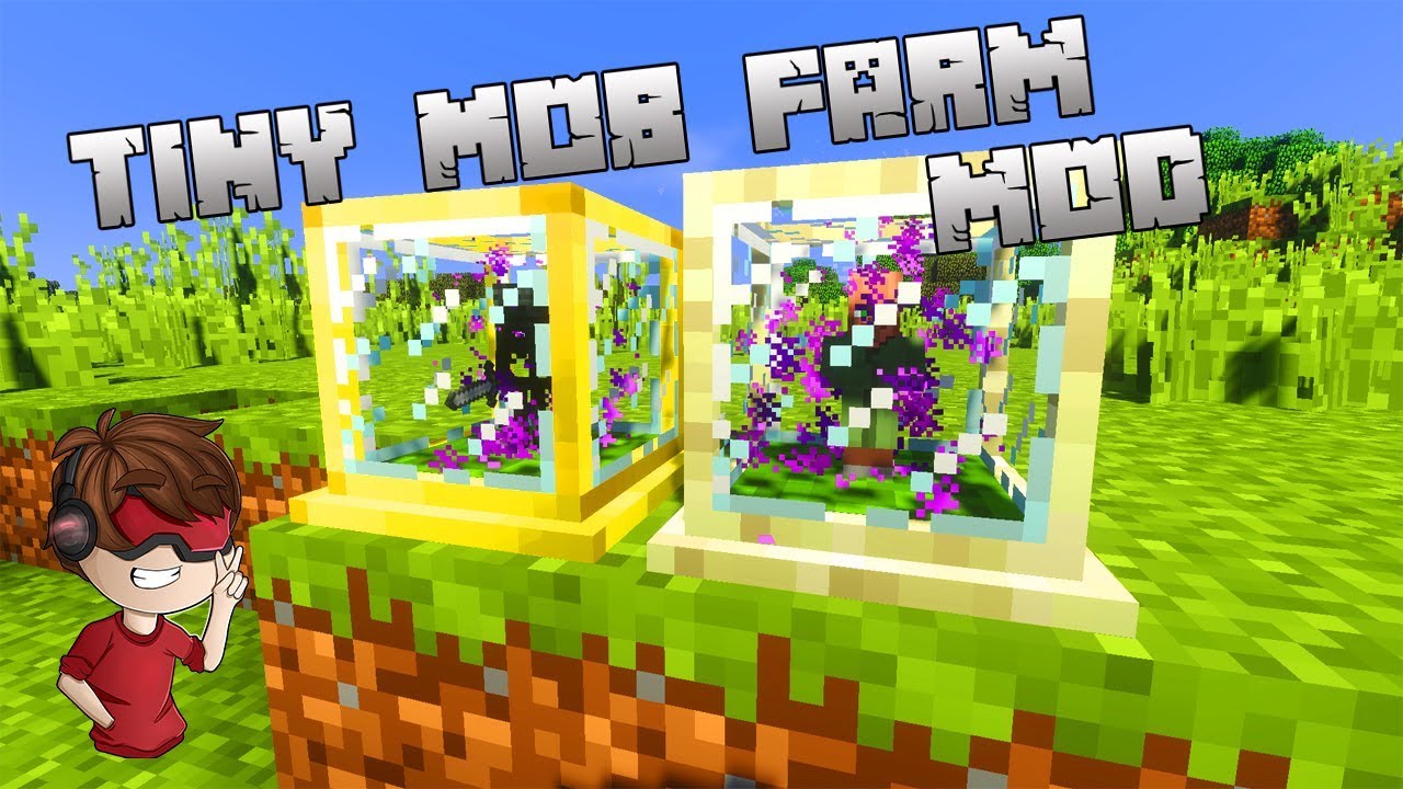 Minecraft | Spawner de Drops !! - Tiny Mob Farm Mod Español! - YouTube