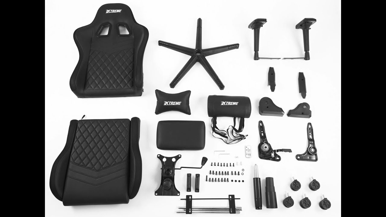 XTREME Engage RGB Gaming Chair - Assembly Instruction Video - YouTube