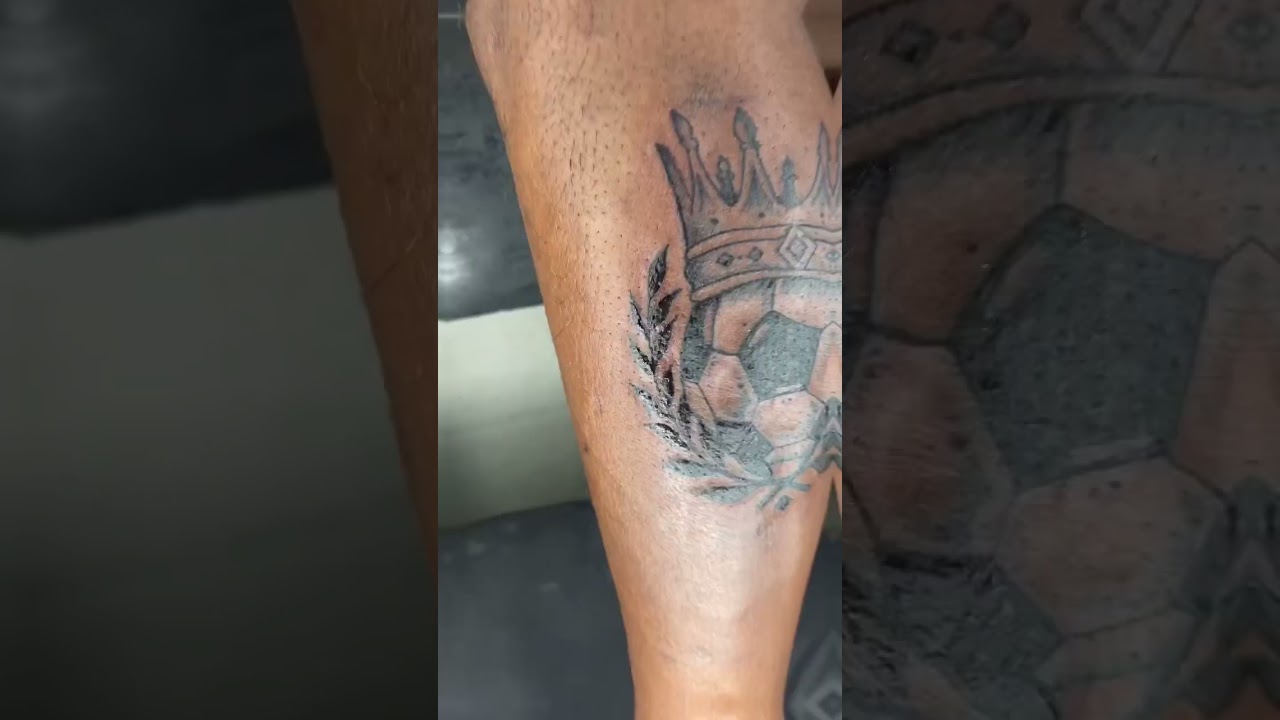 Football tattoo art by hectik tattoos #ronaldo #messi #neymar # ...