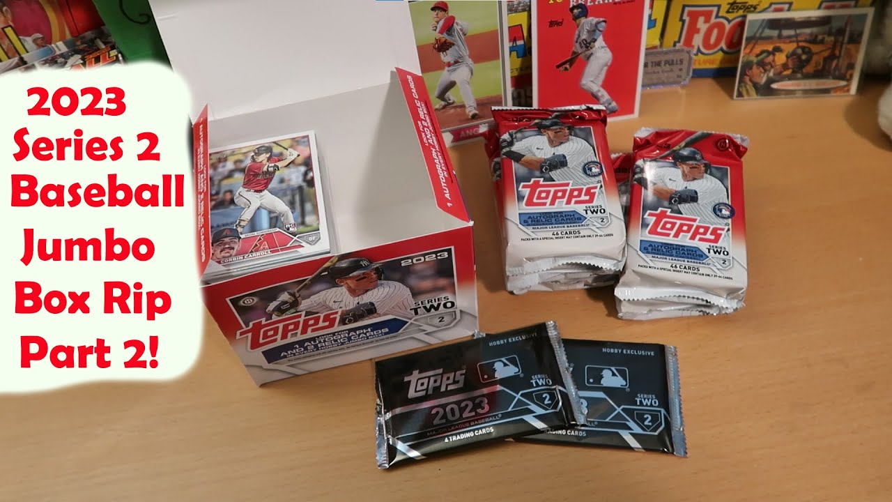 2023 Series 2 Baseball Jumbo Box Part 2! - YouTube