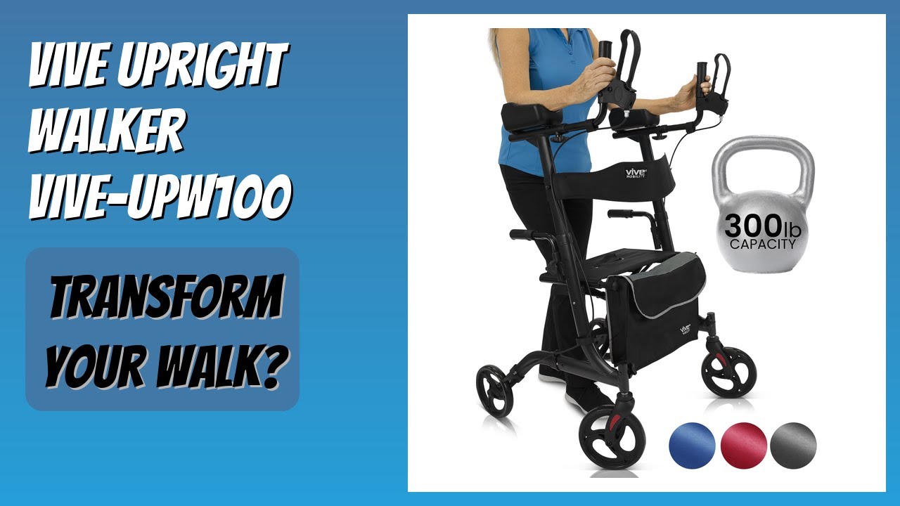 REVIEW (2026): Vive Upright Walker VIVE-UPW100. Features - YouTube