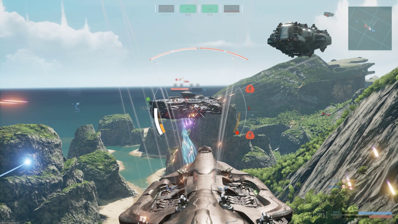 Dreadnought New Huge Map with Vindicta ship - YouTube