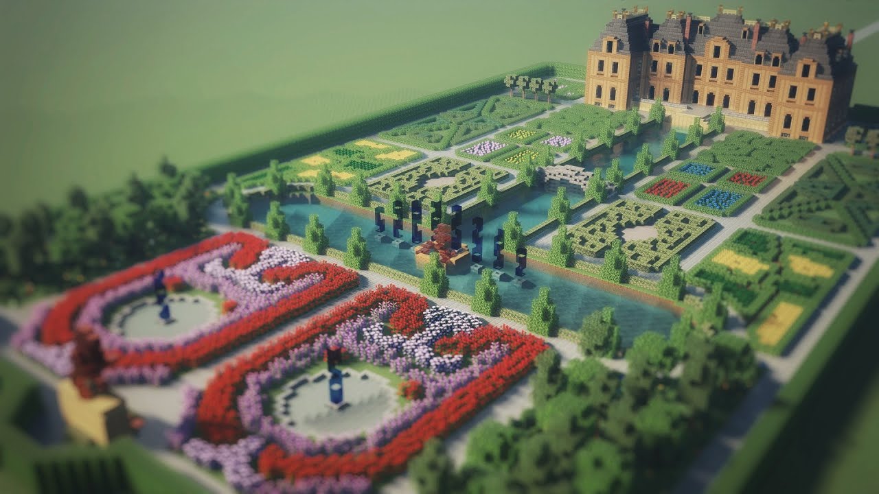 Minecraft Showcase - Realistic French Chateau - YouTube