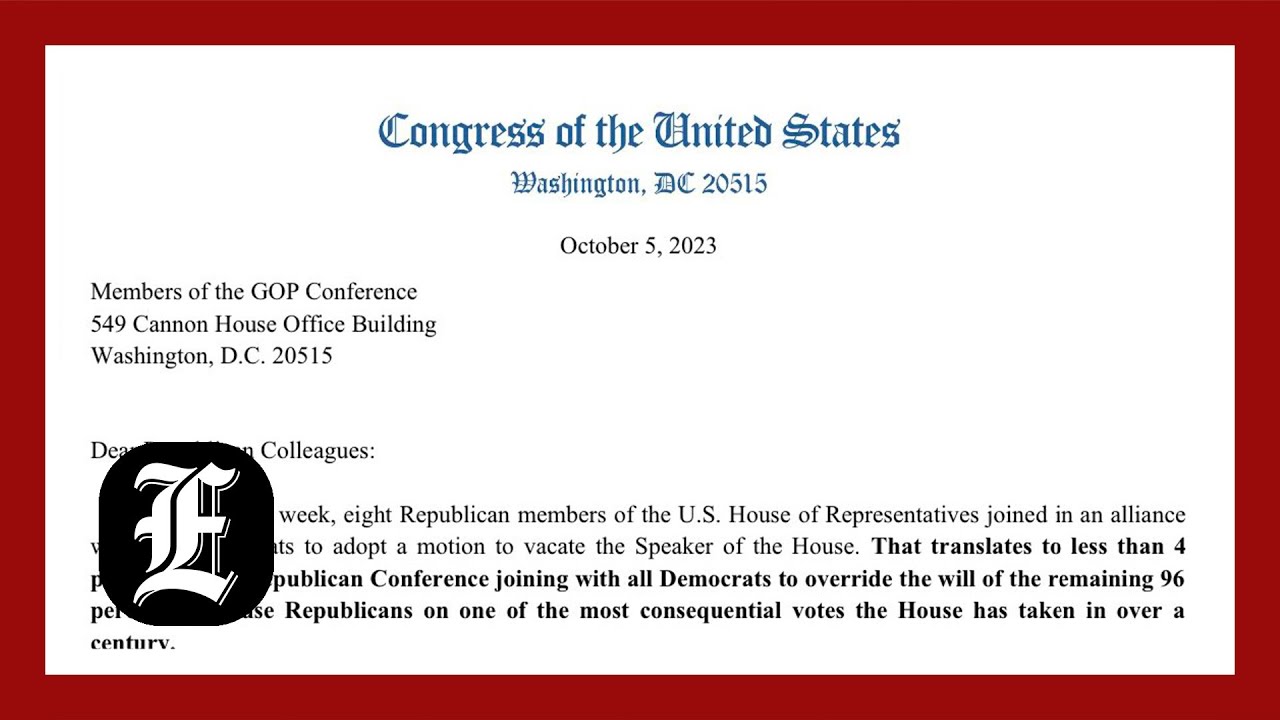 Forty-five GOP House members pen letter rebuking 'chaos caucus' that ...