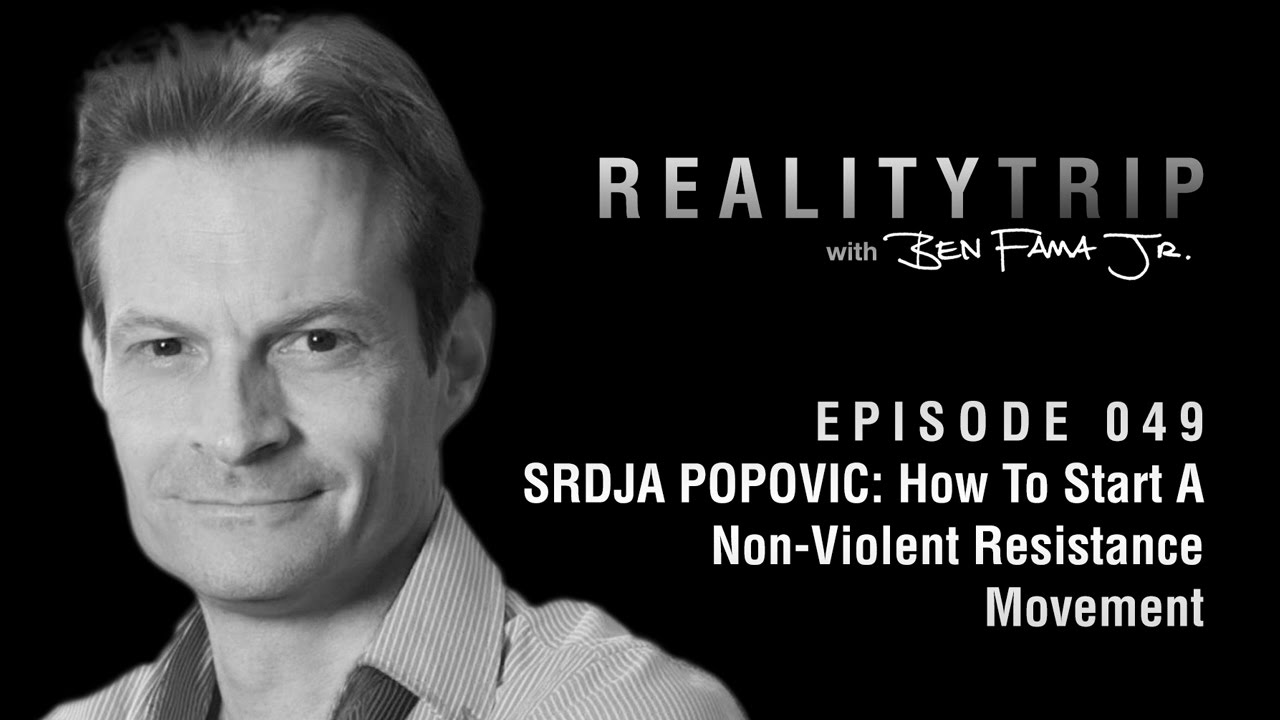 Srdja Popovic: How To Start A Non-Violent Resistance Movement - YouTube