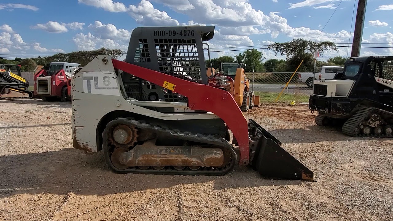 2014 Takeuchi TL8 Skid Steer Loader - YouTube