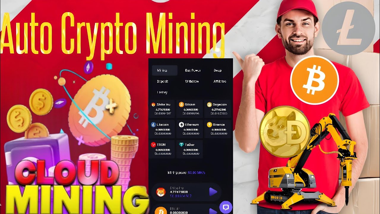 Auto Mining Crypto Site 2024 |Free Crypto cloud mining - YouTube