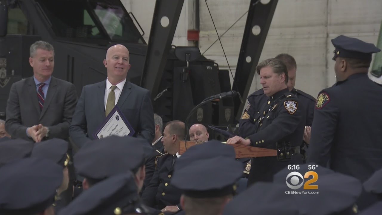 Graduation Ceremony Held For NYPD's ESU Class - YouTube