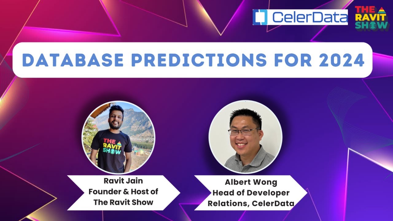Database Predictions for 2024 with Albert Wong, Celerdata - YouTube