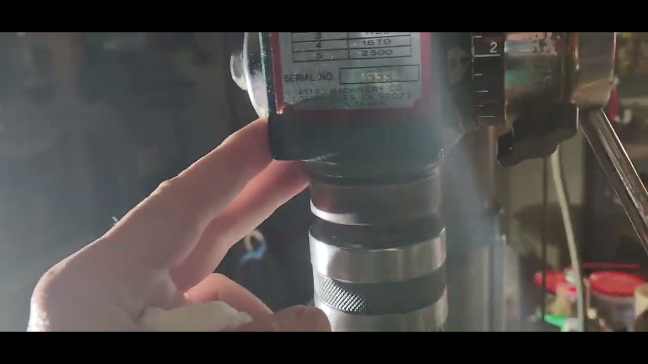 Awesome Astro drill press from my Dad. - YouTube