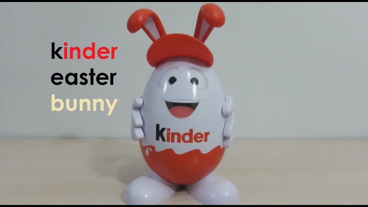Kinder Easter Bunny and Kinder Surprise Eggs - YouTube