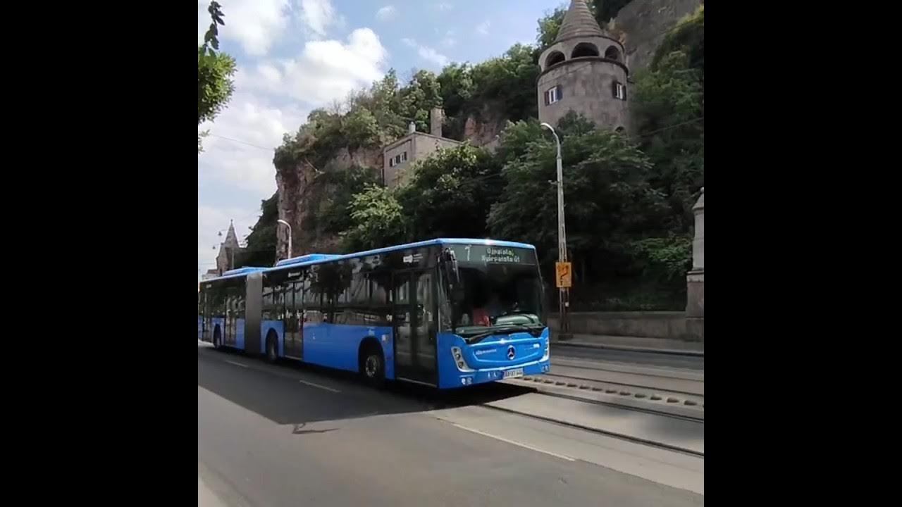 Mercedes Connecto III G (7) Szent Gellért Rakpart #mercedes #busz #bkv #bkk #budapest - YouTube