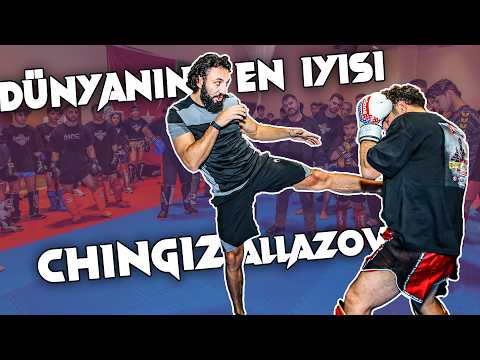 Dünyanın en iyi Kickboksörü Chingiz Allazov ile Antrenman !