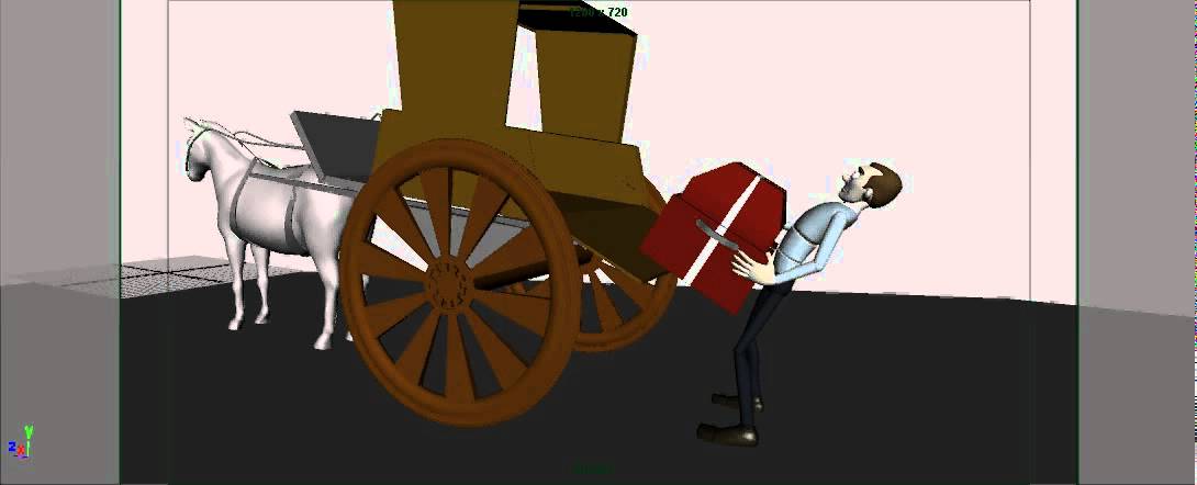 push and pull animation - YouTube