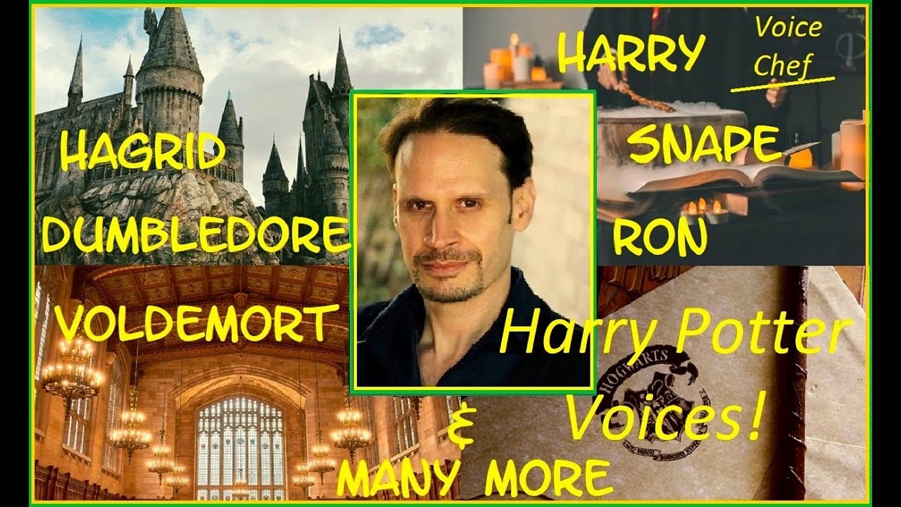 Harry Potter Voices - Dumbledore, Snape, Voldemort & Hagrid - James ...