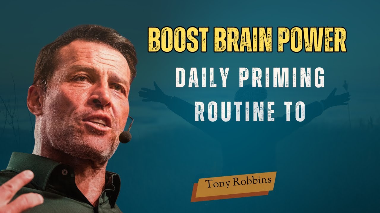 The Daily Habit Tony Robbins Uses to Boost His Brain Power - YouTube