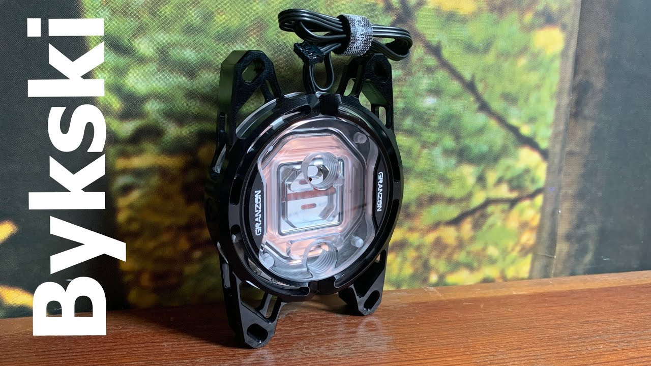 Bykski Granzon CPU block - YouTube
