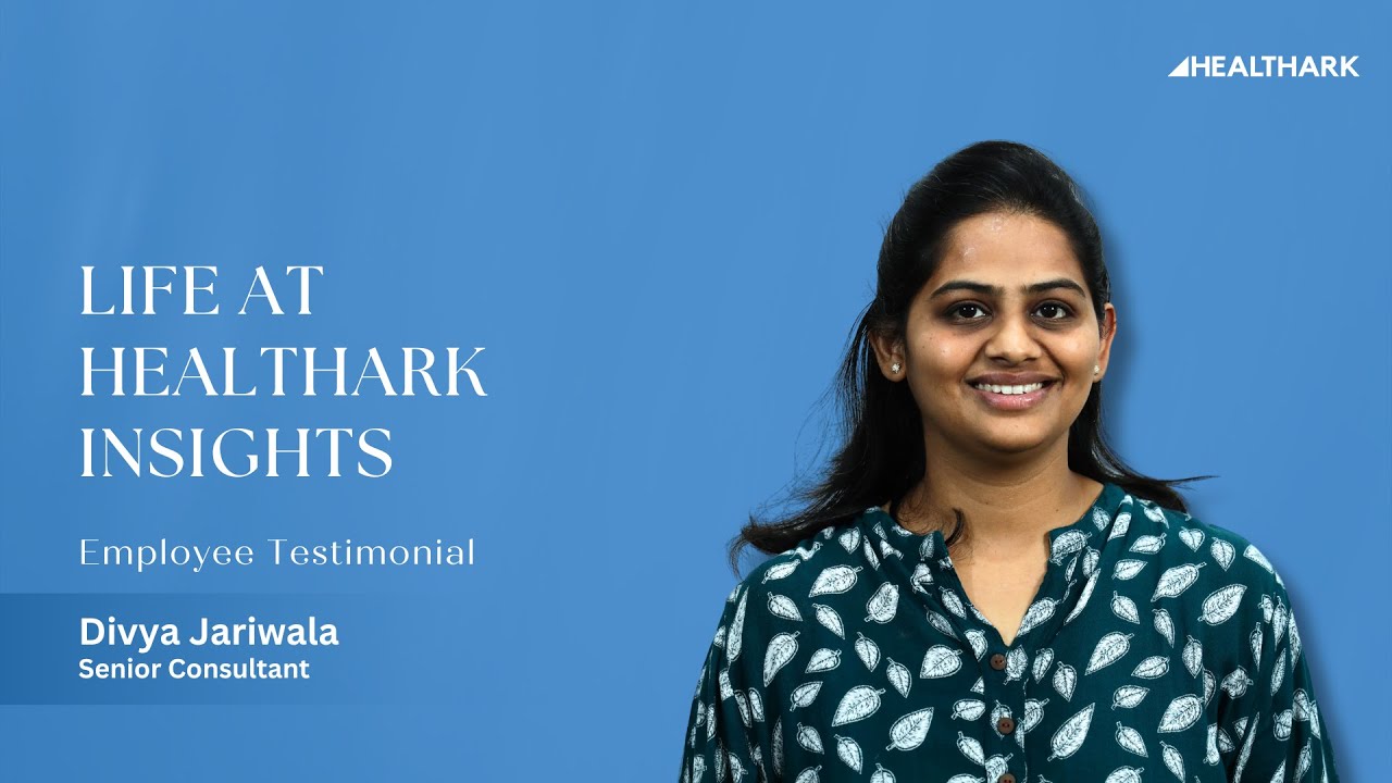 Divya Jariwala speaks about Life at Healthark Insights - YouTube