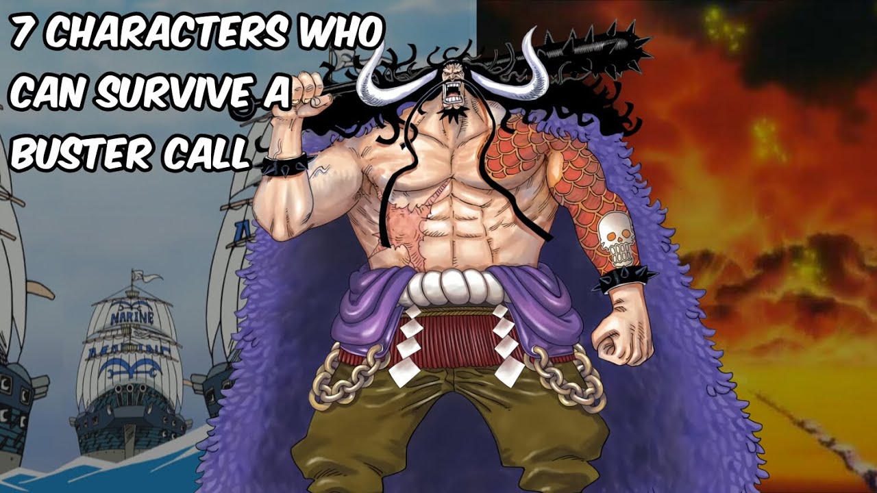 7 Characters Who Can Survive A Buster Call In One Piece - YouTube