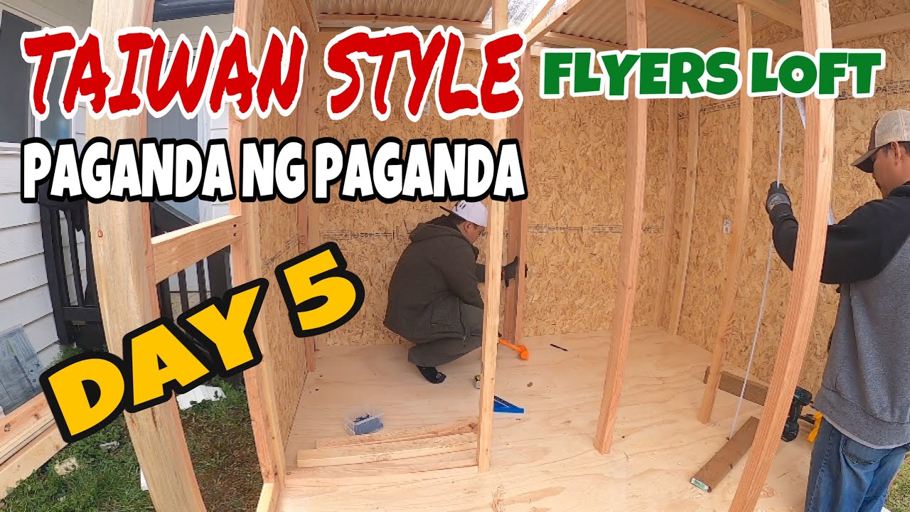 TAIWAN STYLE NA FLYERS LOFT ANG GINAGAWA NTING LOFT | SOBRANG GUMAGANDA ...