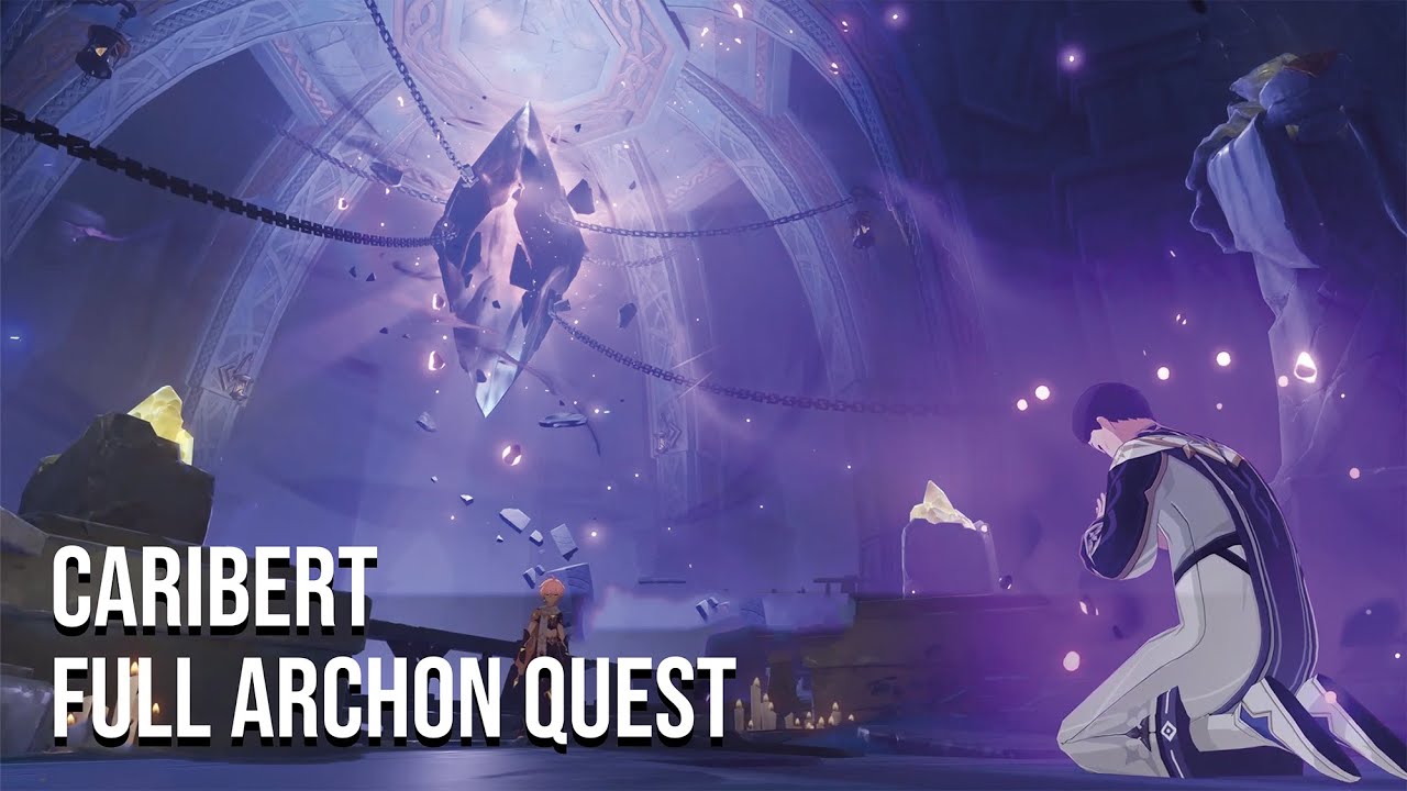 Caribert Full Archon Quest - Genshin Impact - YouTube