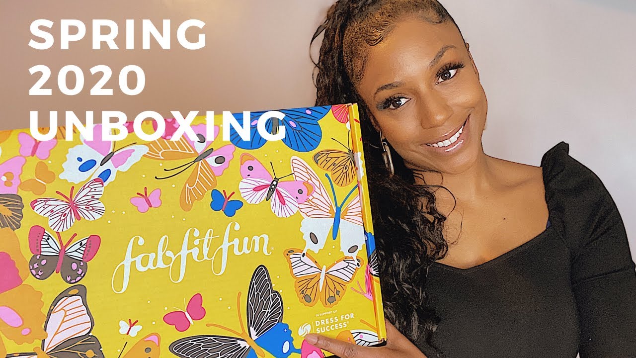 FABFITFUN 2020 SPRING UNBOXING| UNSPONSORED - YouTube