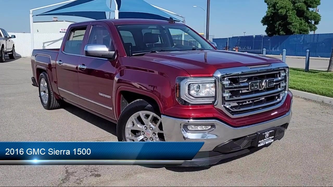 2016 GMC Sierra 1500 Bakersfield Delano Visalia Valencia Fresno - YouTube