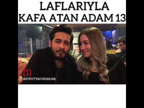 Laflariyla kafa atan adam