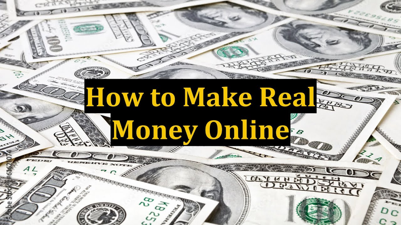 How to Make Real Money Online - YouTube
