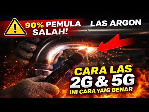 #welding cara las argon pipa tipis dengan hasil bagus - YouTube