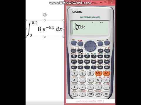 Integration using Calculator. - YouTube