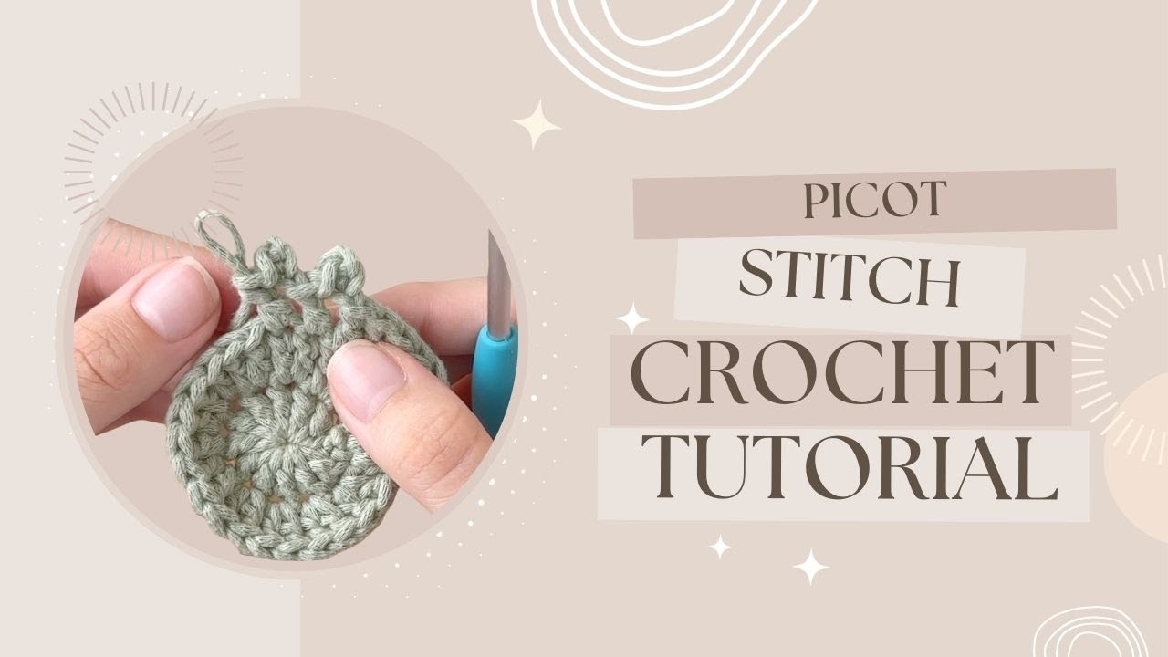 Crochet TUTORIAL How To Crochet a Picot - YouTube