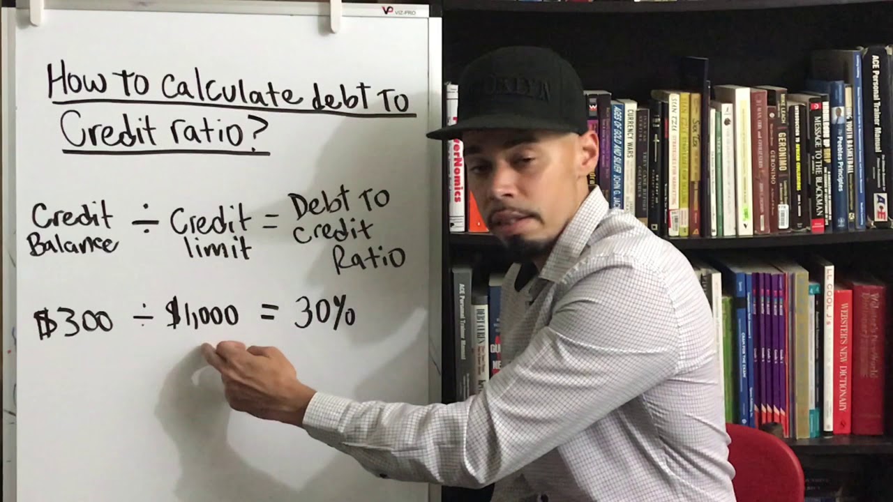How To Calculate To Debt To Credit Ratio YouTube How To Calculate To Debt To Credit Ratio YouTube