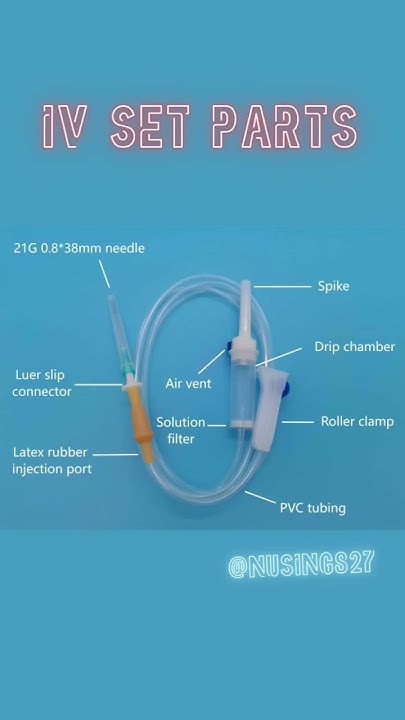 Iv Set Parts Youtube
