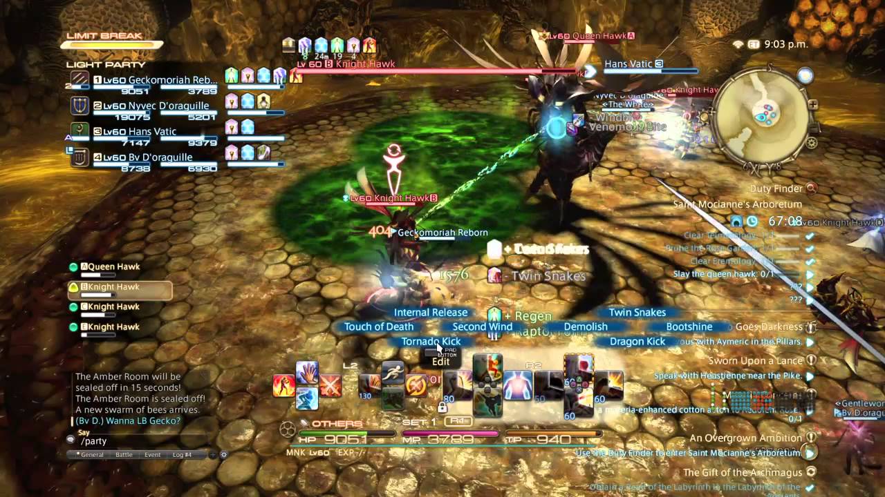 FINAL FANTASY XIV Queen Hawk - YouTube