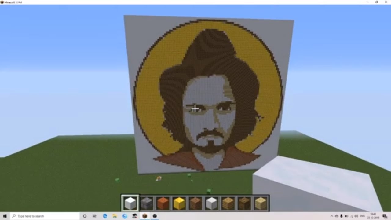 MAKING BHUVAN BAM CHANNEL LOGO IN MINECRAFT|#BBKIVINES - YouTube